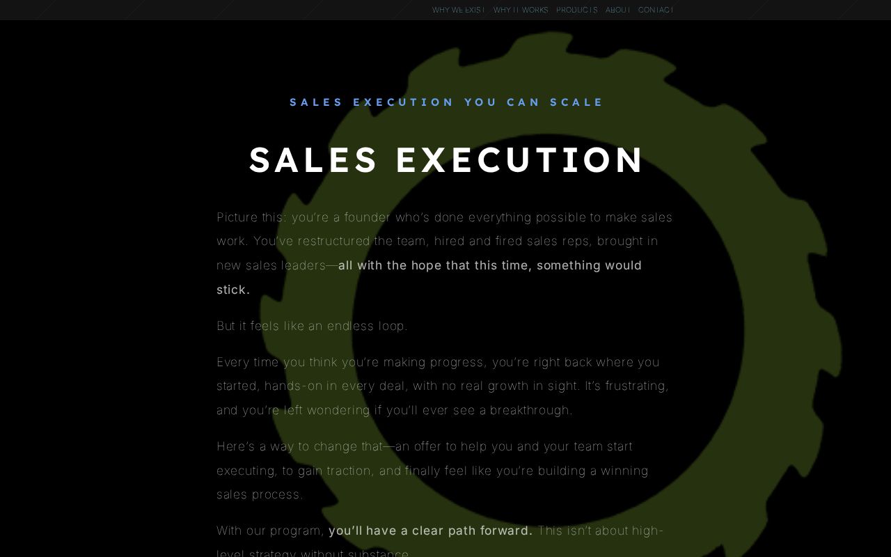 Sales Execution